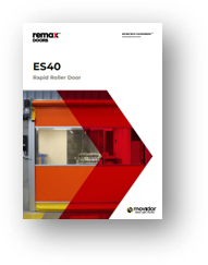 Download the Movidor ES40 Rapid Roller Door Brochure